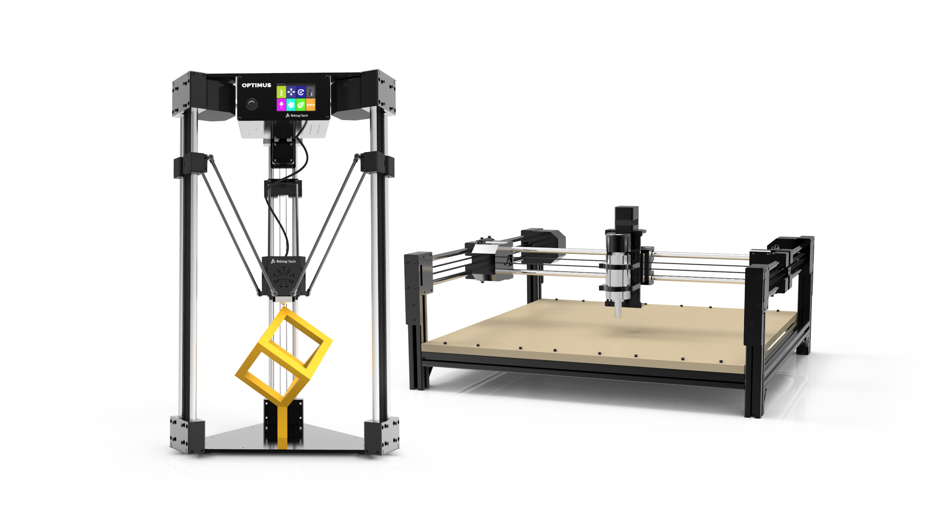 The Optimus 3D Printer Puts A 3 in 1 Machine Shop On Your Desktop The Optimus 3D Printer Puts A 3 in 1 Machine Shop On Your Desktop