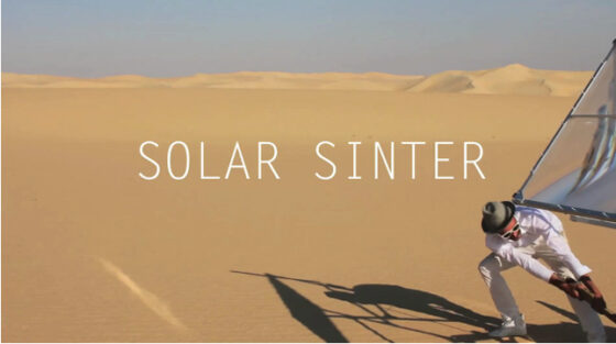 Markus Kayser's Solar Sintering 3D Printing Project