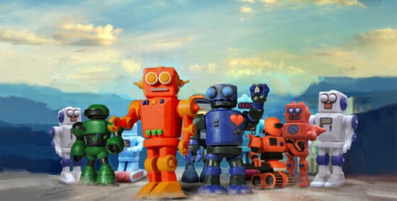 My Robot Nation. Your Very Own 3D Printed Robots