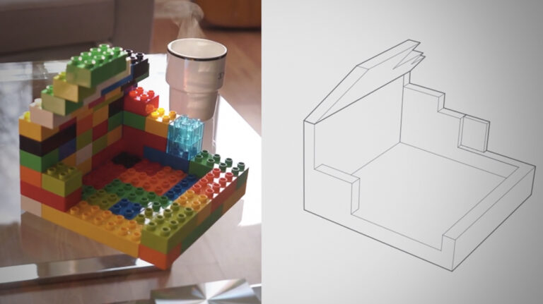 LEGO X Creates 3D Models from Toy Bricks - SolidSmack