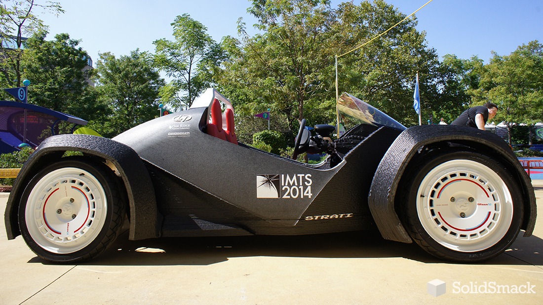 Local Motors 3D Prints a Strati Car at the North American International ...