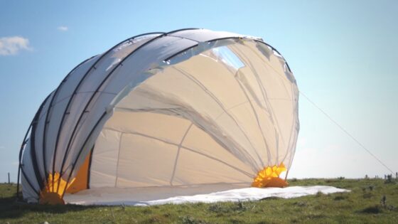 The Mollusc Tent Protects You From the Elements Thanks to a Clever Use ...