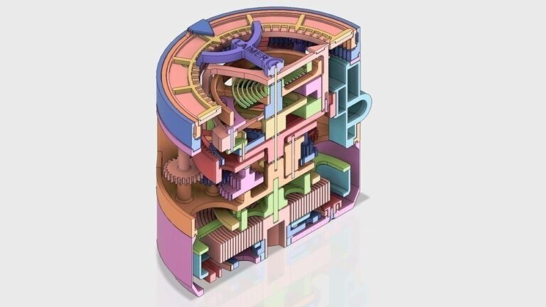 Model of the Week: 3D Printed Tourbillon Watch - SolidSmack