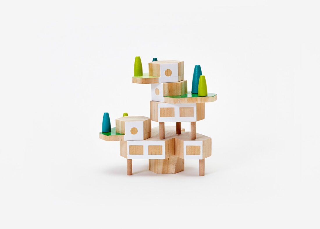 Blockitecture Garden City. Brutalist Building Blocks With Plenty of ...
