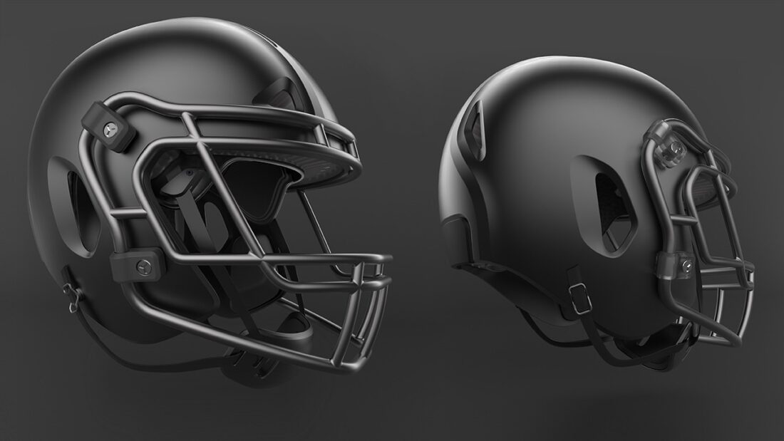 ZERO1 Helmet Design Prevents Head Trauma in Football Players - SolidSmack