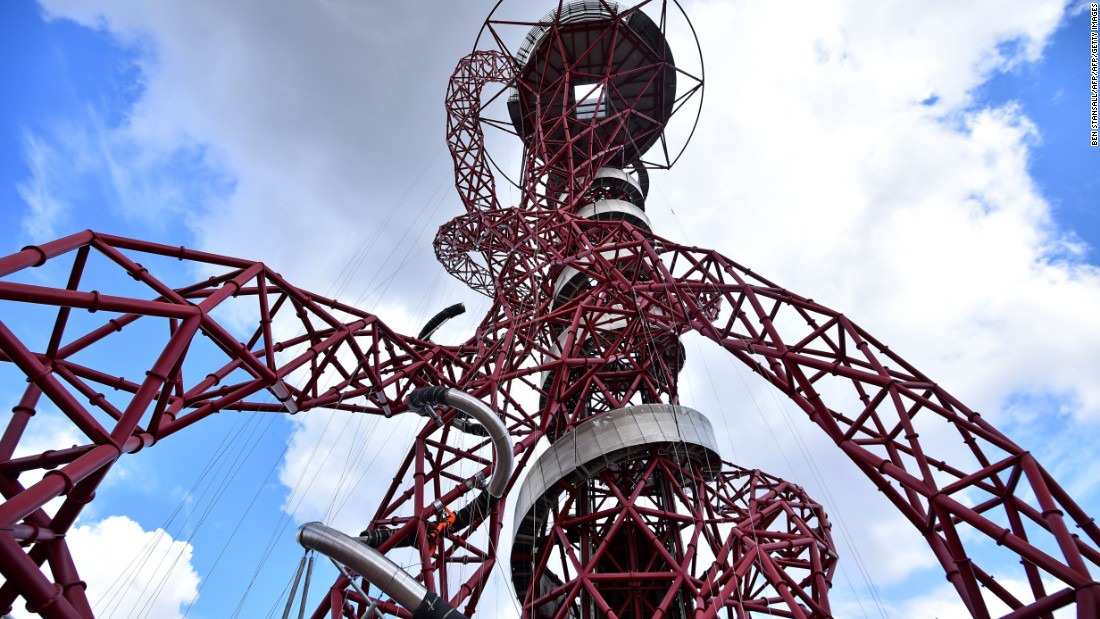 Tube Slide Sculpture Is Feat of Engineering That Drops You 350 Feet ...