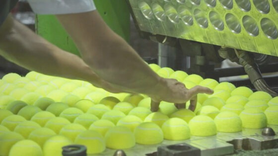 Watch the Fascinating 24-Step Process of Manufacturing Tennis Balls ...