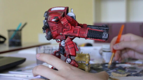 This is How you Paint a 3D Printed Mech - SolidSmack