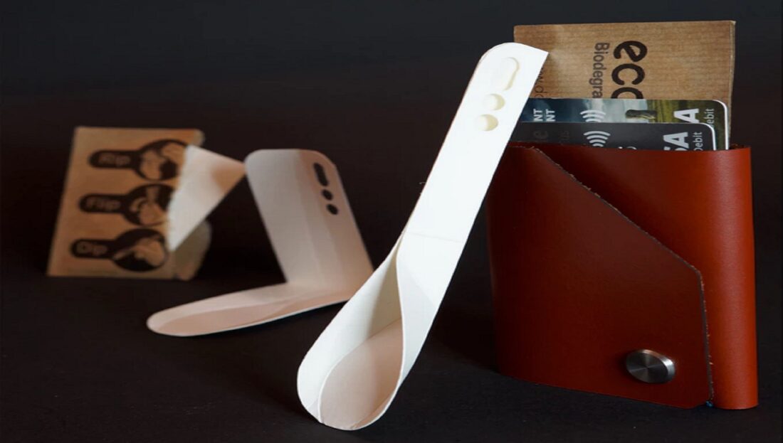 The Eco Scoop Is a New Flat-Packed, Biodegradable Spoon Design ...