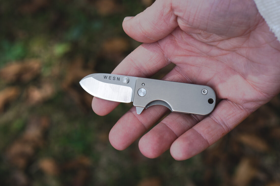 The WESN Titanium Micro Blade is the Ultimate EDC Pocket Knife - SolidSmack
