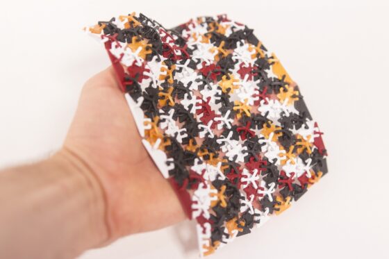 Model of the Week: 3D Printed Triangular Mesh Fabric [100X Better Than ...