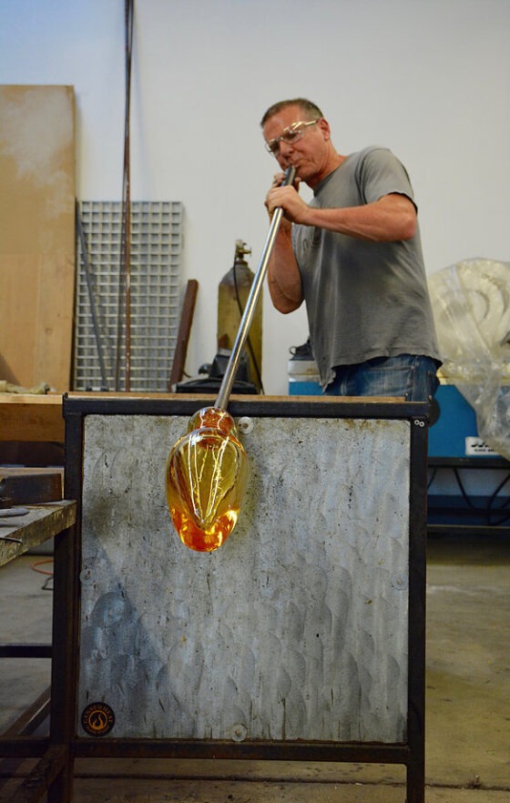 Wood & Glass Sculpture |Artist's Unique Process of Using Wood To Mold ...