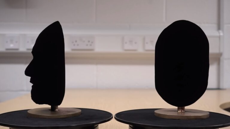These Vantablack Facemasks Are Like a Hole Into a Dark Abyss - SolidSmack