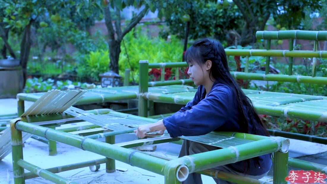 Watch a Brilliant Craftswoman Make Bamboo Furniture From Scratch