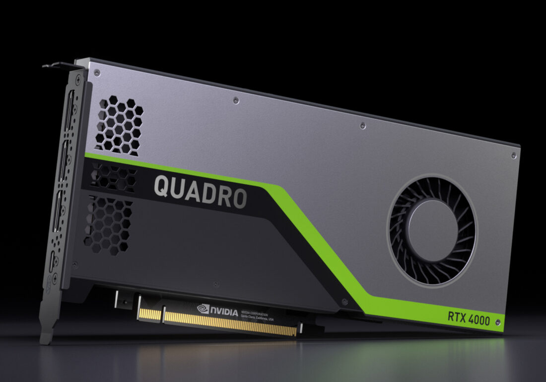 Nvidia Announces New Turing-Powered Quadro RTX 4000 Graphics Card