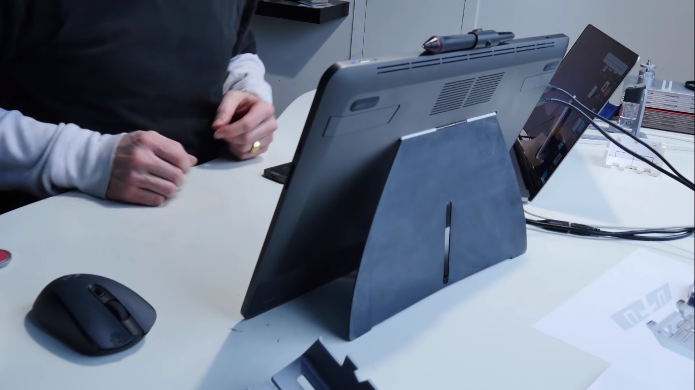 How to Build a Custom Wacom Cintiq Pro Stand - SolidSmack
