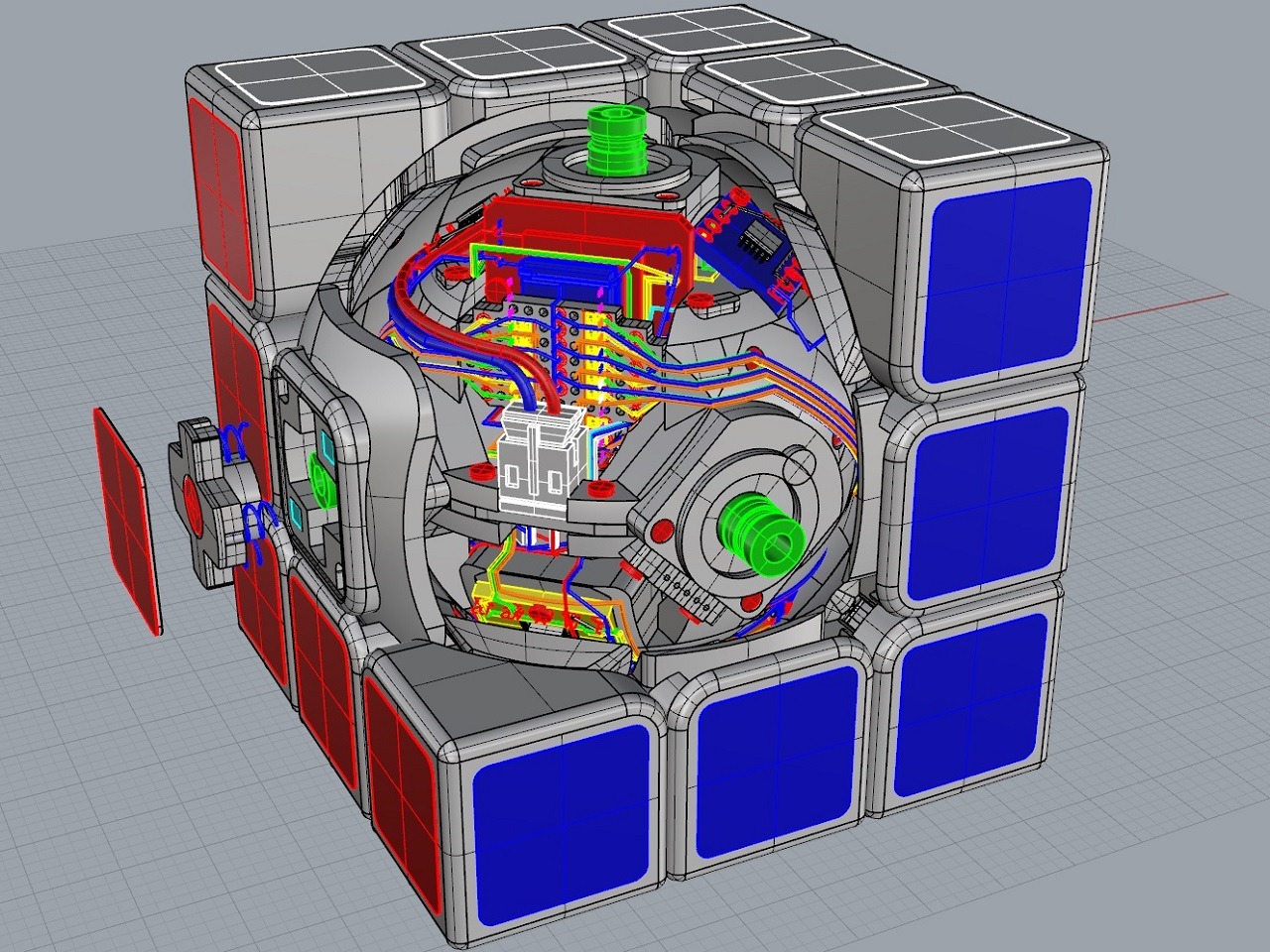 Design Process How To Create A Self Solving Rubiks Cube Solidsmack