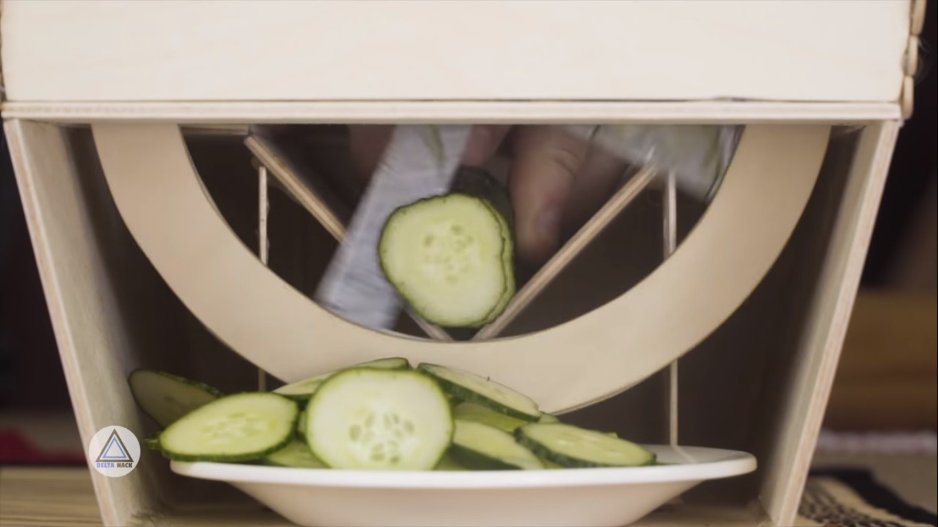 Who Needs a Knife? How to Make a Food Slicer from Wood - SolidSmack