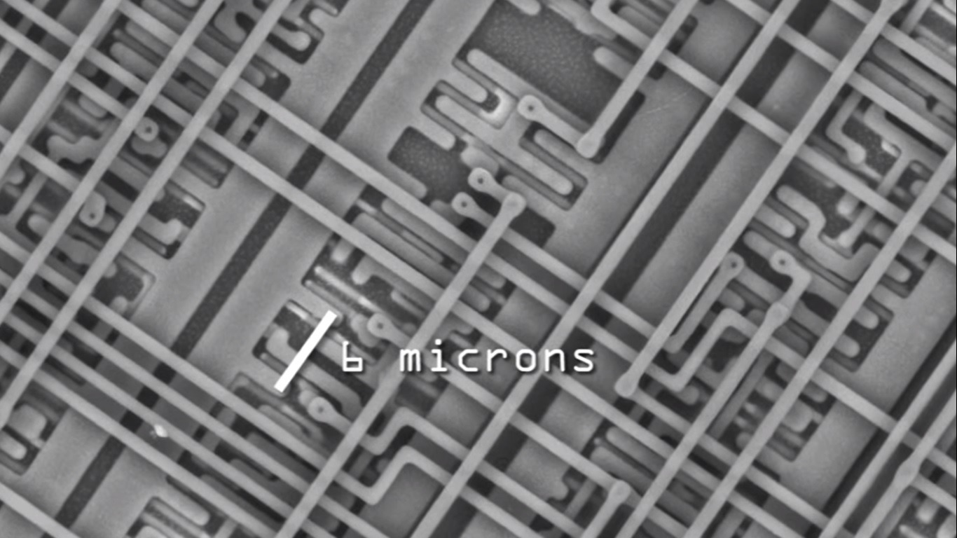 Check Out What A Microchip Looks Like Under A Microscope Solidsmack