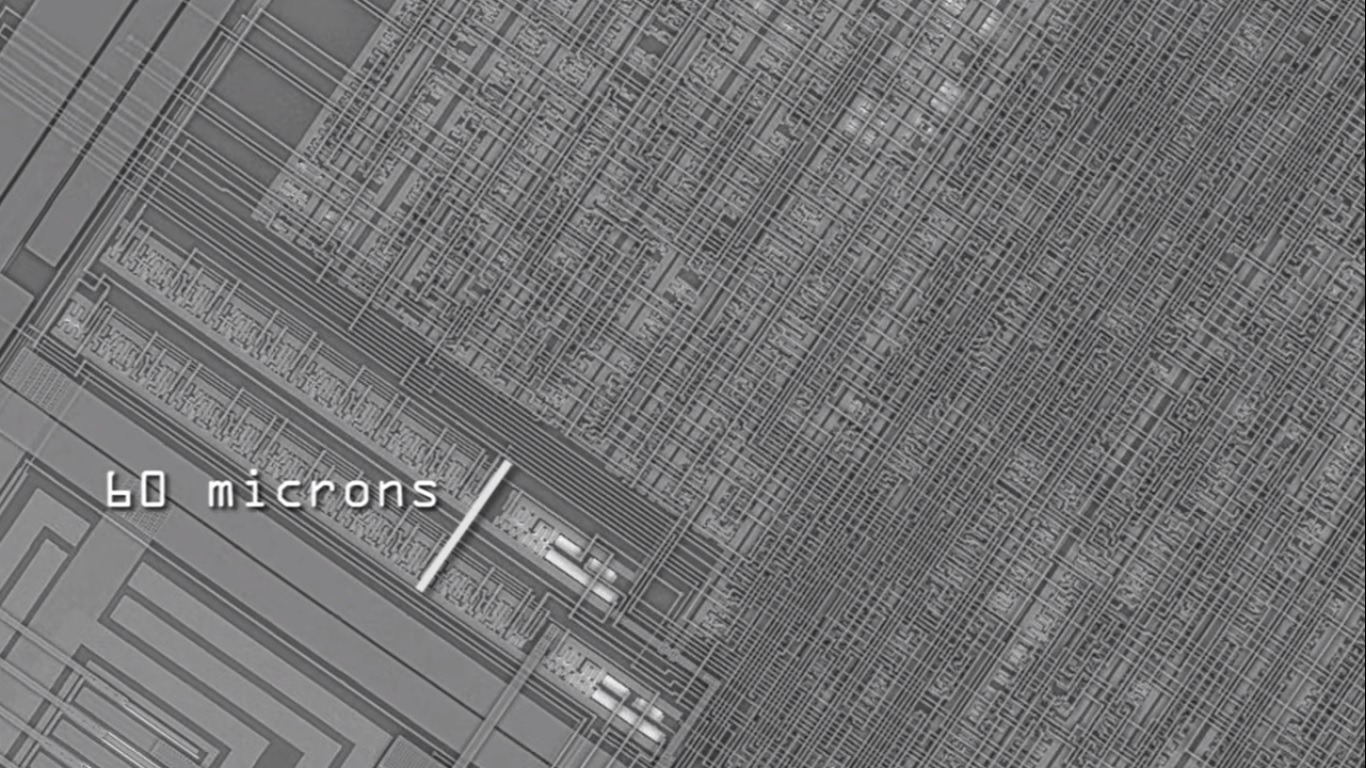 Check Out What A Microchip Looks Like Under A Microscope Solidsmack