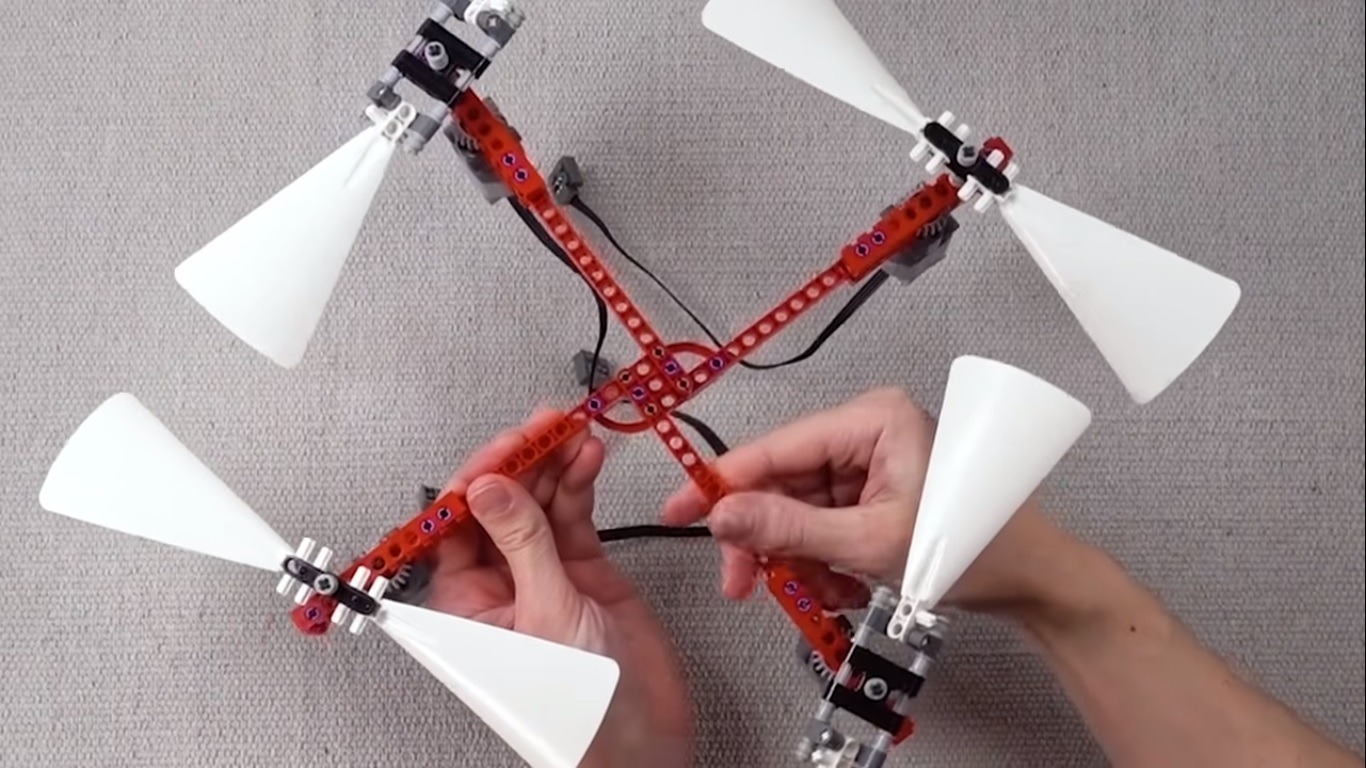 Finally, Someone Made A Working Drone Out of LEGOs - SolidSmack