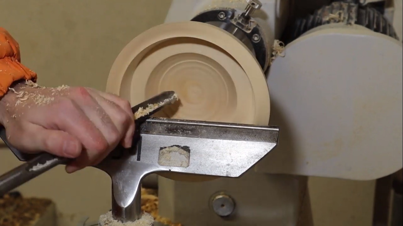 Using Two-Axis Woodturning to Create a Bowl Inside A Bowl - SolidSmack