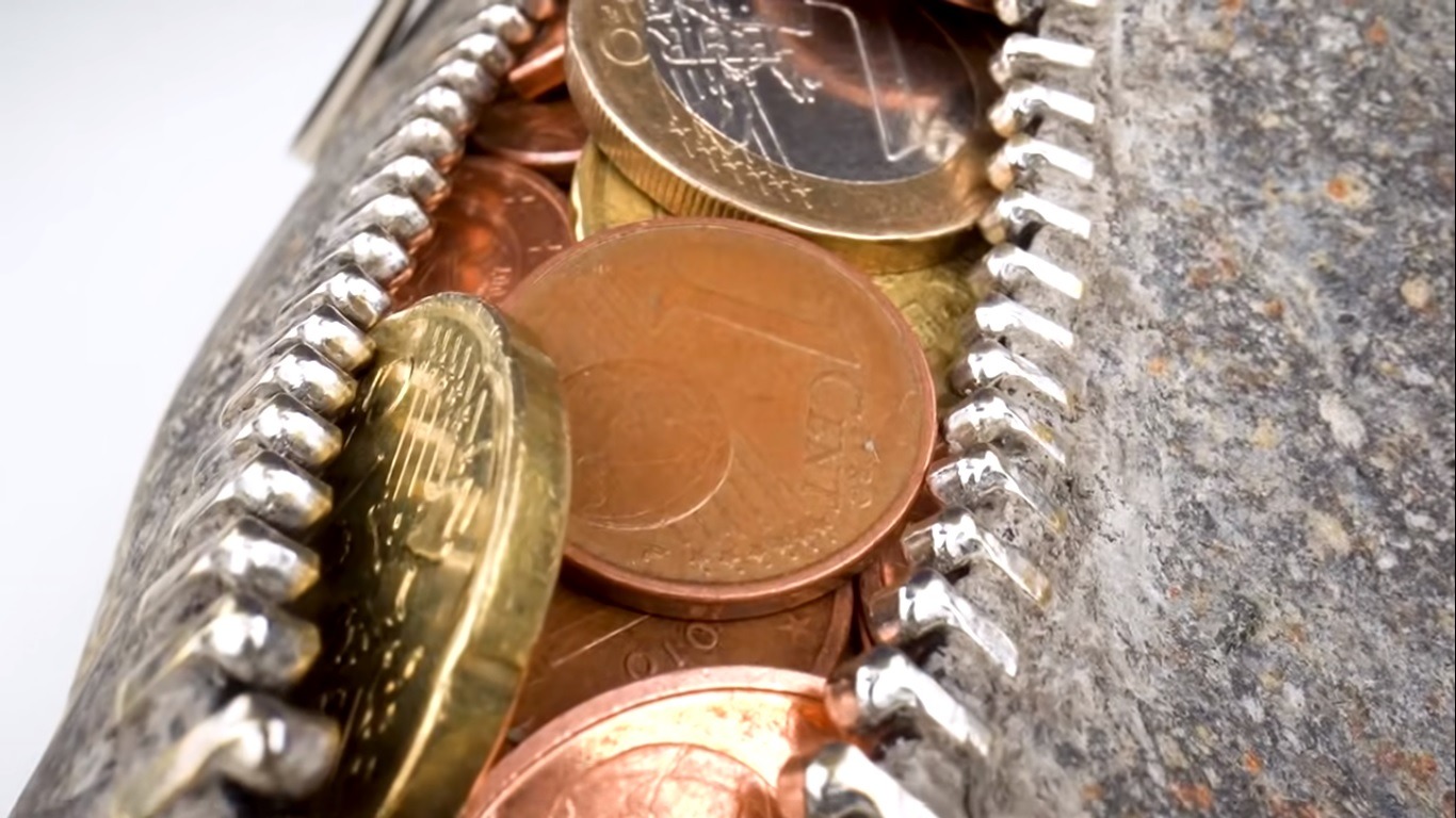 Rock + Zipper is the Most Interesting DIY Money Pouch You'll See ...