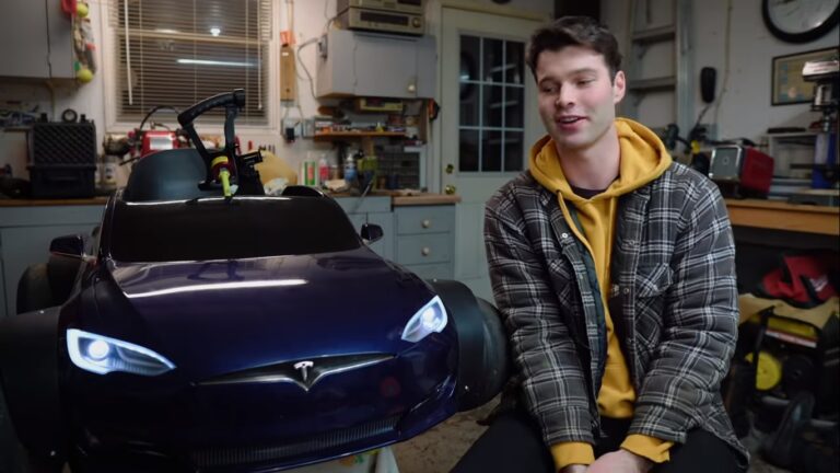 Mini Tesla Model S Mod Puts EV Power Into Tiny Toy Car - SolidSmack
