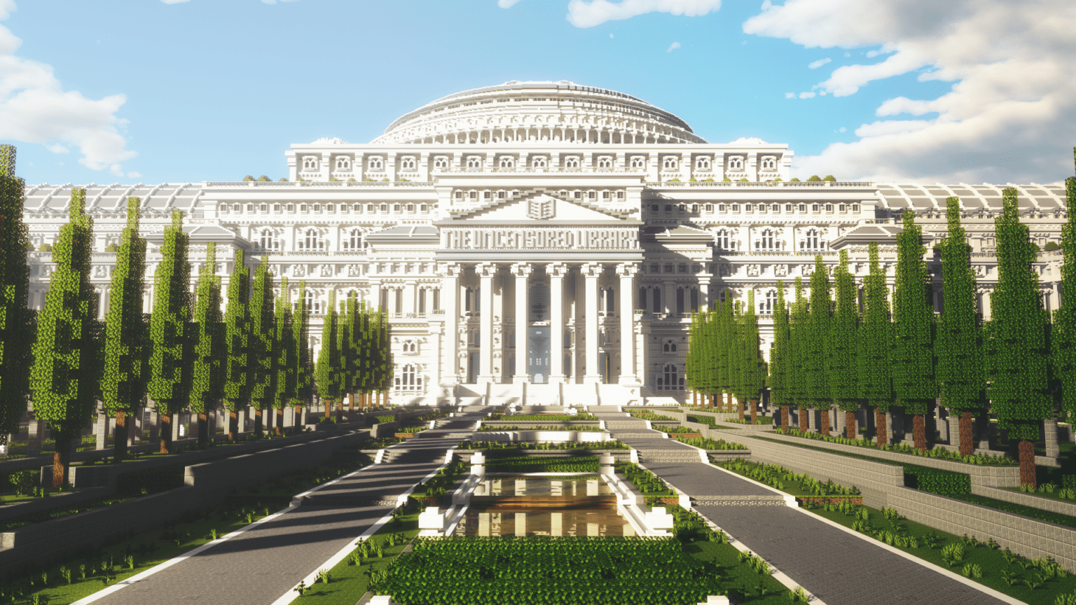 The Uncensored Library Is A Minecraft Map Dedicated To Press Freedom ...