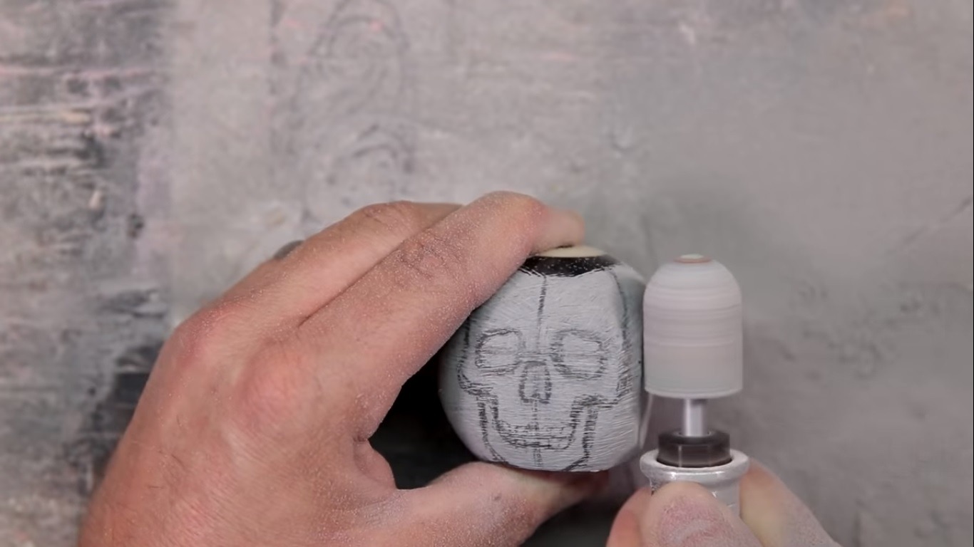 How to Make An Anatomically Correct Skull From A Billiard Ball - SolidSmack