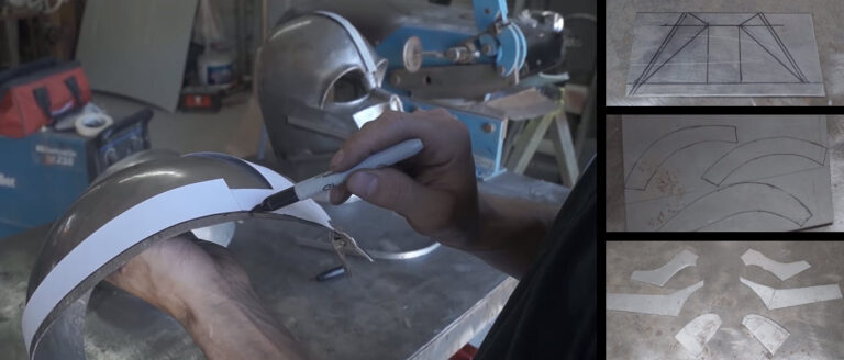 SkillCoach | Sheet Metal Design & Fabrication – Making a Metal Darth ...