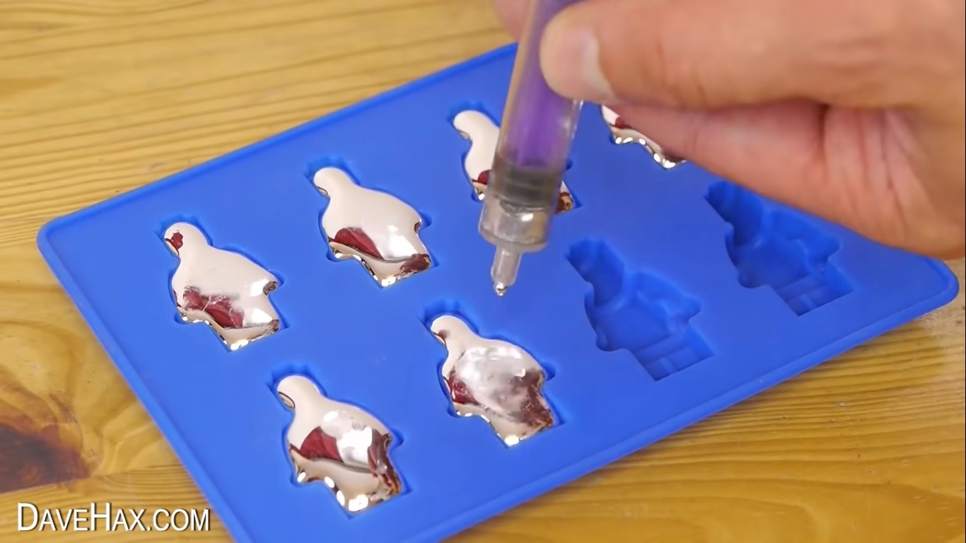 Life Hacker DaveHax Uses Liquid Gallium to Create Some Interesting ...