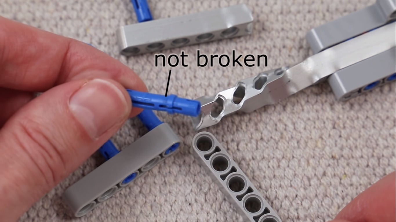 Can Plastic LEGO Pieces Snap an Aluminum Beam? | Science and Technology ...