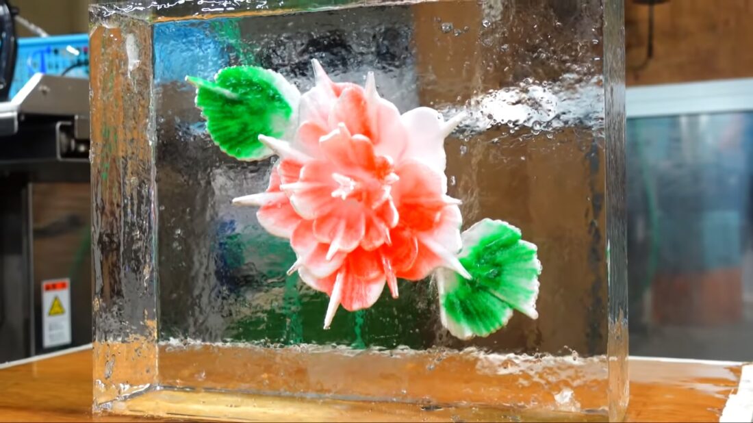 The Clearest Ice in Japan Is Made Via a Clothes Iron - SolidSmack