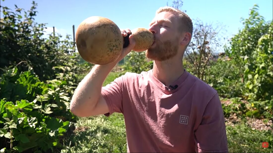 It Took TheKiwiGrower A Year To Make This Gourd Water Bottle - SolidSmack