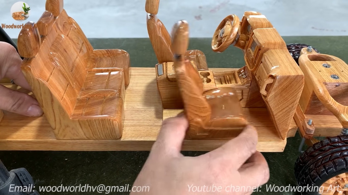 This Wooden Chevrolet Silverado Is Packed With Moving Features - SolidSmack